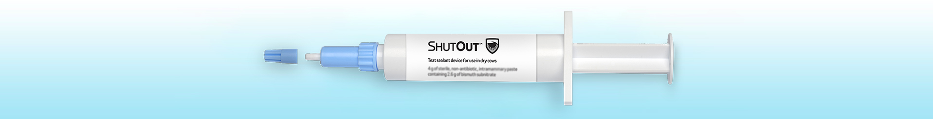 SHUTOUT™-Mastitis treatment and prevention for cows.